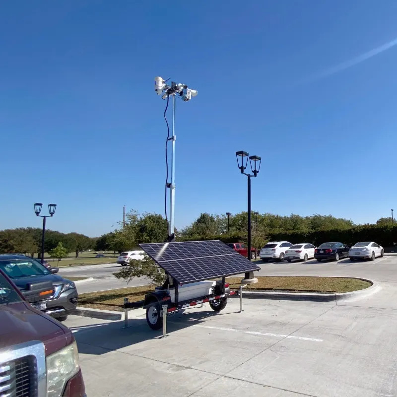 Police Mobile Surveillance Cameras and Solar Trailers | WCCTV